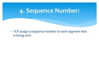 Tcp presentation | PPTX