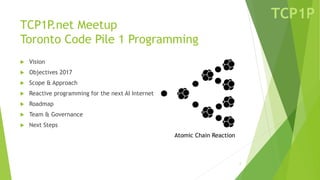 TCP1P.net Meetup Vision, Objectives and Roadmap | PPT