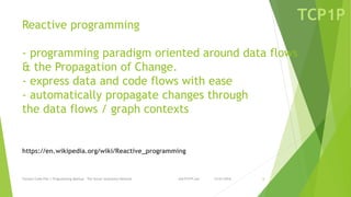 TCP1P.net Meetup Vision, Objectives and Roadmap | PPT