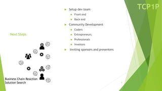 TCP1P.net Meetup Vision, Objectives and Roadmap | PPT