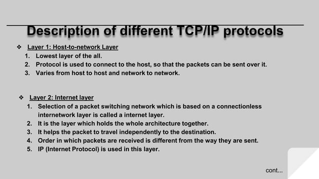 TCP/IP 3-way Handshake | PPTX