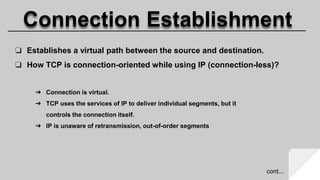 TCP/IP 3-way Handshake | PPTX