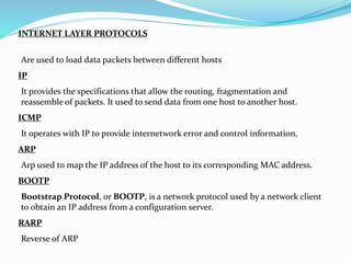 Tcp and introduction to protocol | PPTX