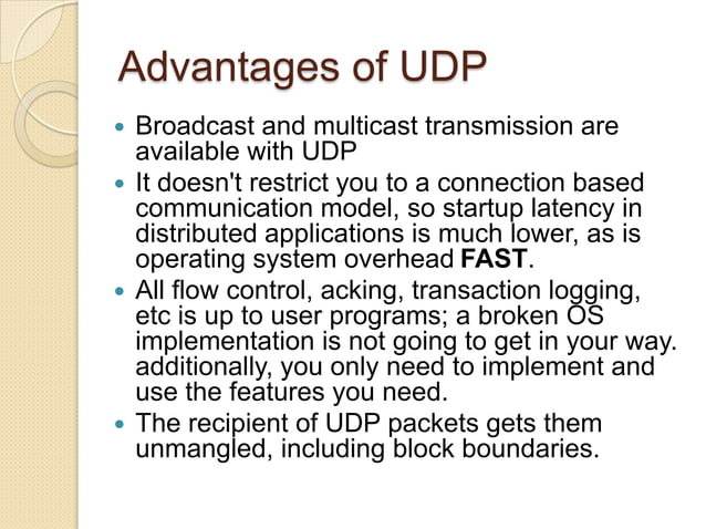 Tcp And Udp Pptx Computer Networking Computing 4432