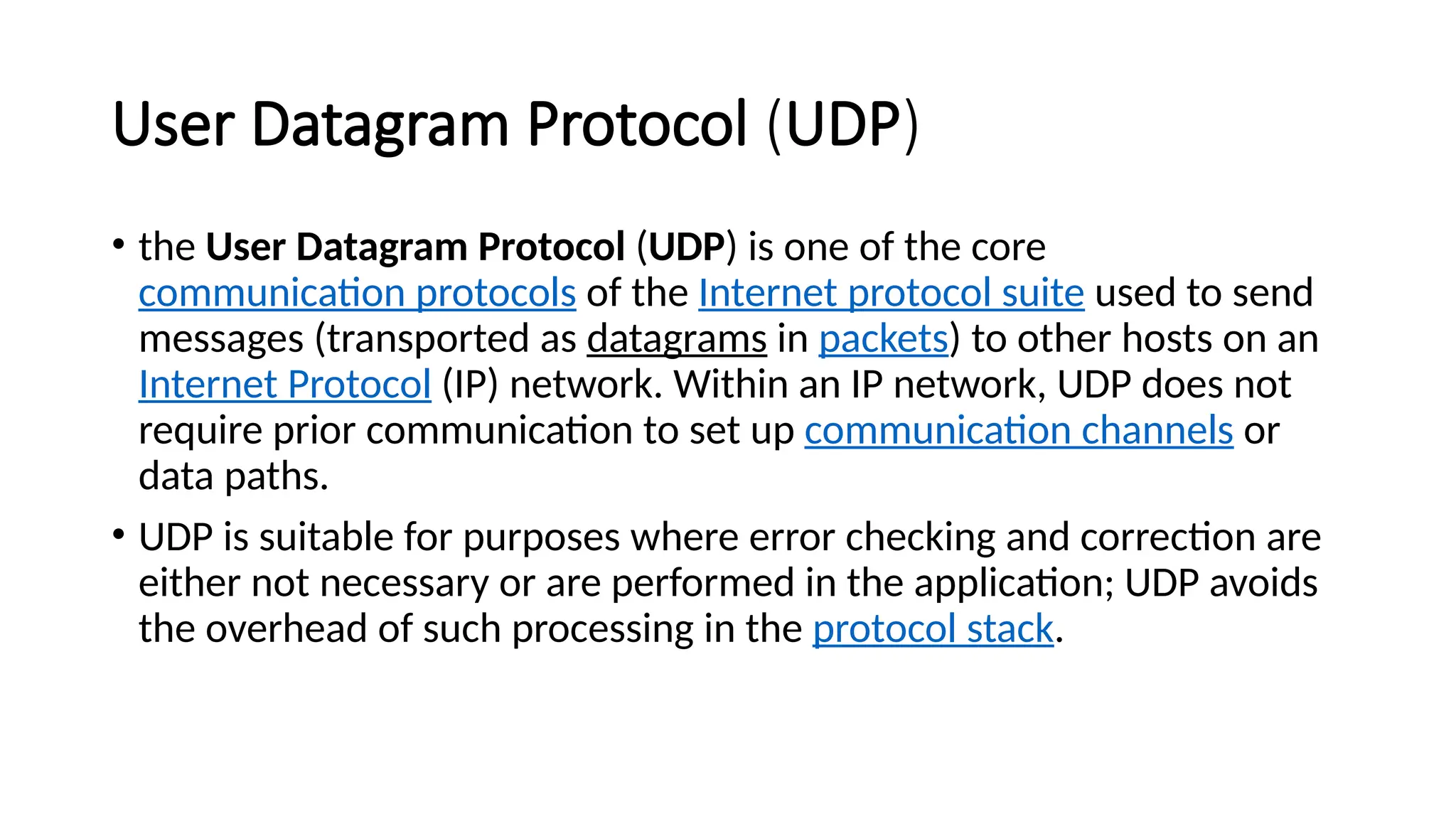TCP and UDP comparison and itsi application.pptx