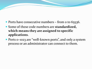 Tcp and udp ports | PPTX