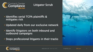 TCPA Safe Harbor Compliance Solutions | PPTX | Phone Services | Home ...