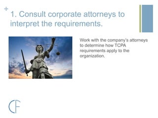 19 Tips for Achieving TCPA Compliance in Your Contact Center | PPTX