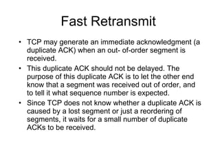 Tcp Congestion Avoidance | PPT