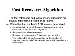 Tcp Congestion Avoidance | PPT