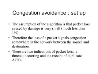 Tcp Congestion Avoidance | PPT