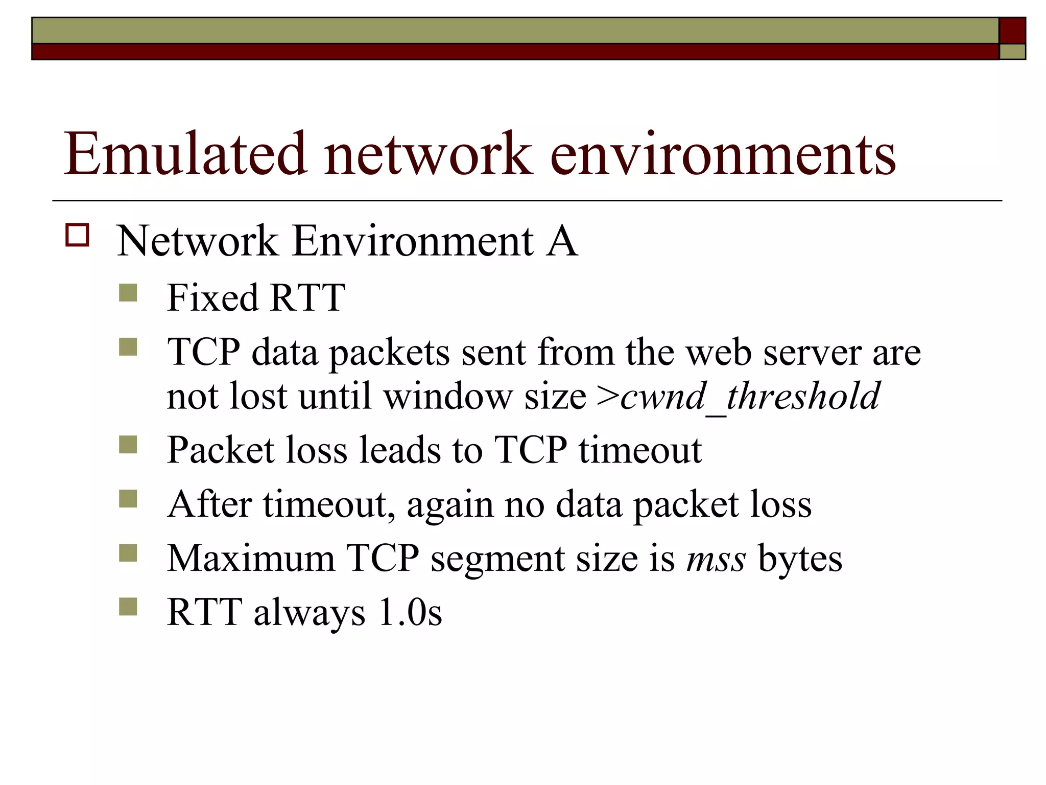 Tcp congestion avoidance algorithm identification | PPT Tcp congestion avoidance algorithm identification | PPT