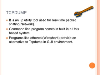 Tcpdump | PPTX