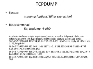 Tc pdump mod | PPT