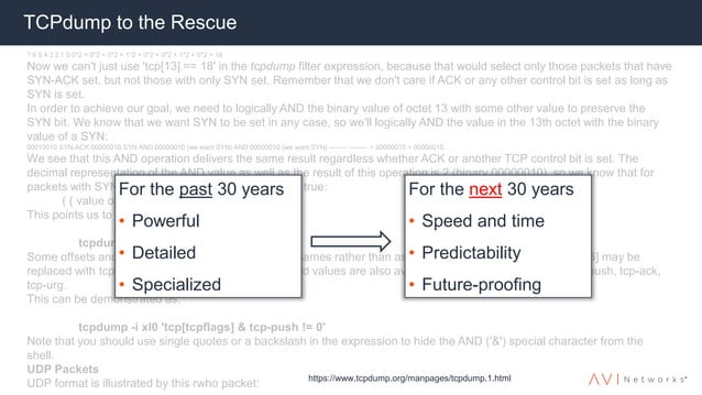 Reconsider TCPdump for Modern Troubleshooting | PPTX