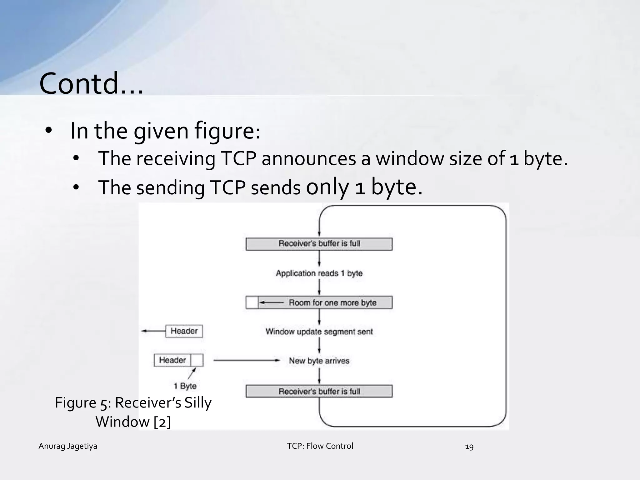 Tcp Protocol Flow Control Pptx Internet Computing