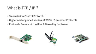 TCP/ IP Networking from Scratch | PPT