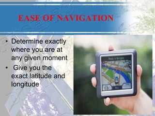 Advantages and disadvantages of GPS | PPT