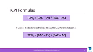 Learn The Right Way To Apply TCPI Formulas In Project Management | PPTX