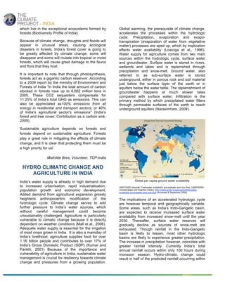 The Climate Project India Newsletter November Issue 09 | PDF