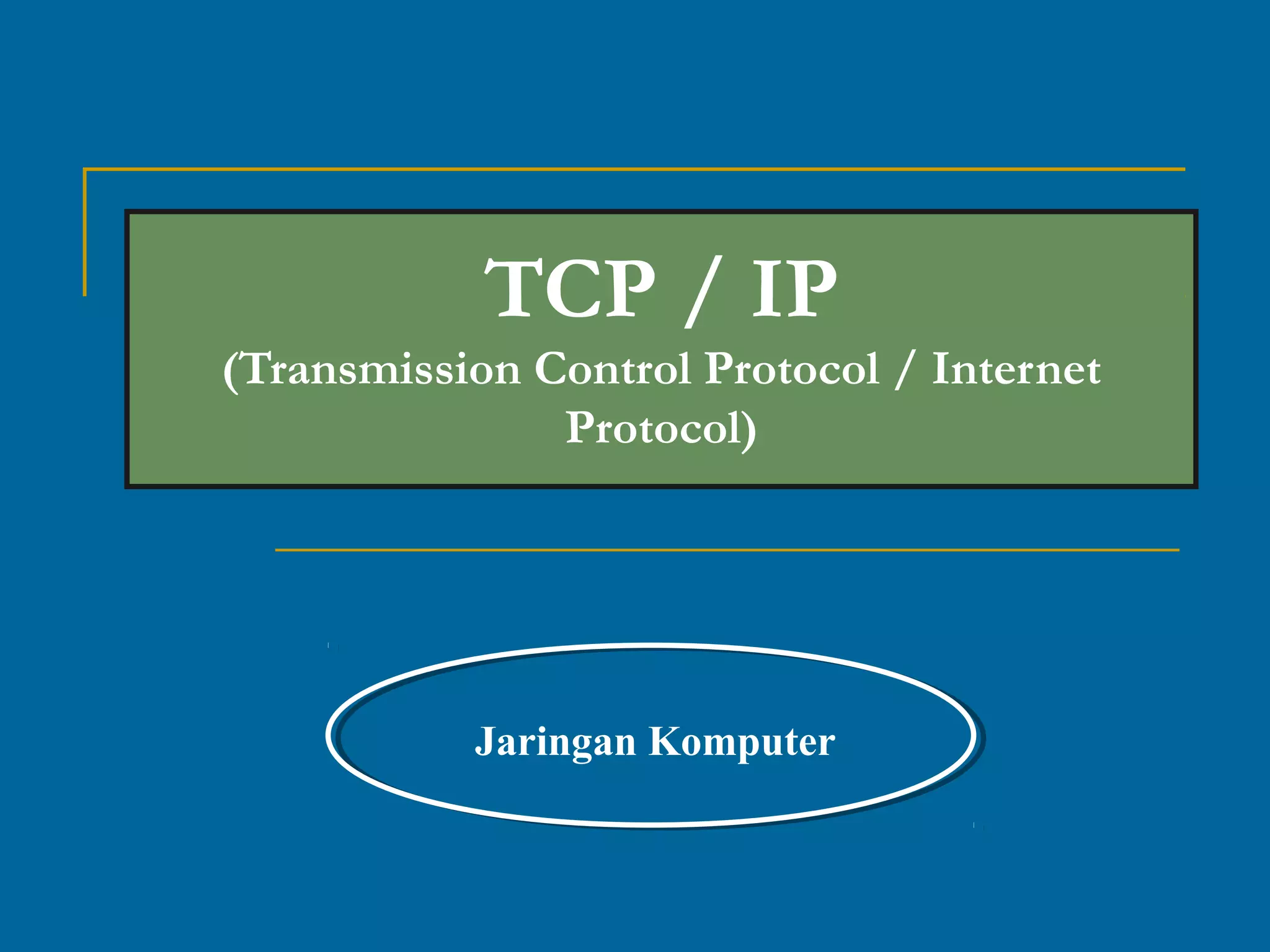TCP IP | PPT | Free Download