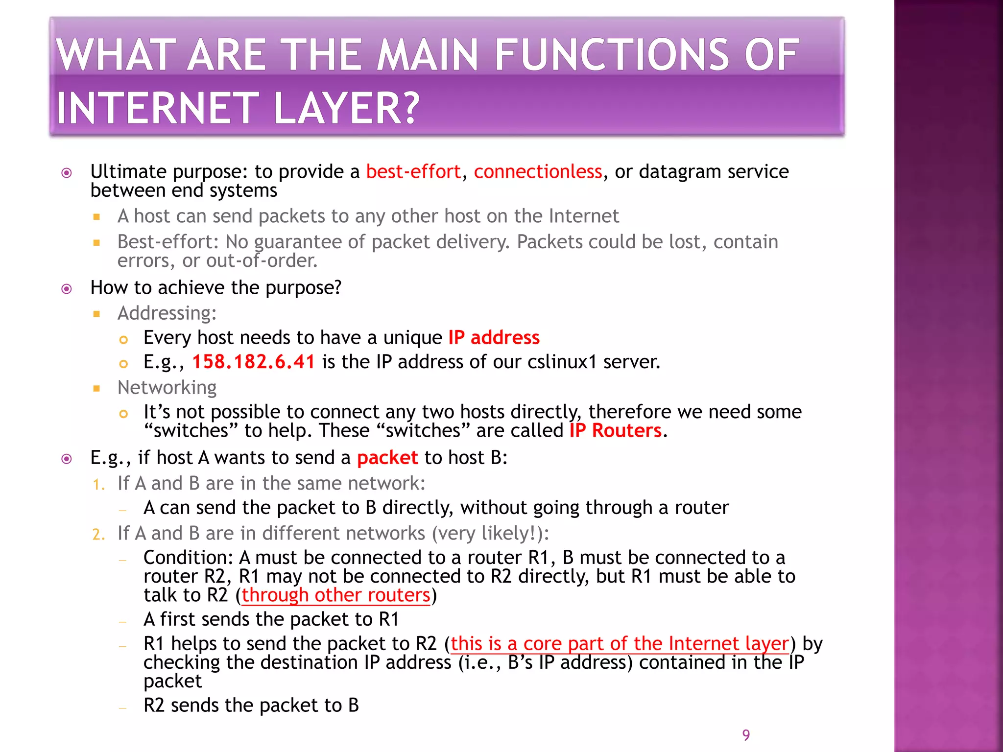 TCP/IP Protocol Architeture | PPTX | Internet | Computing
