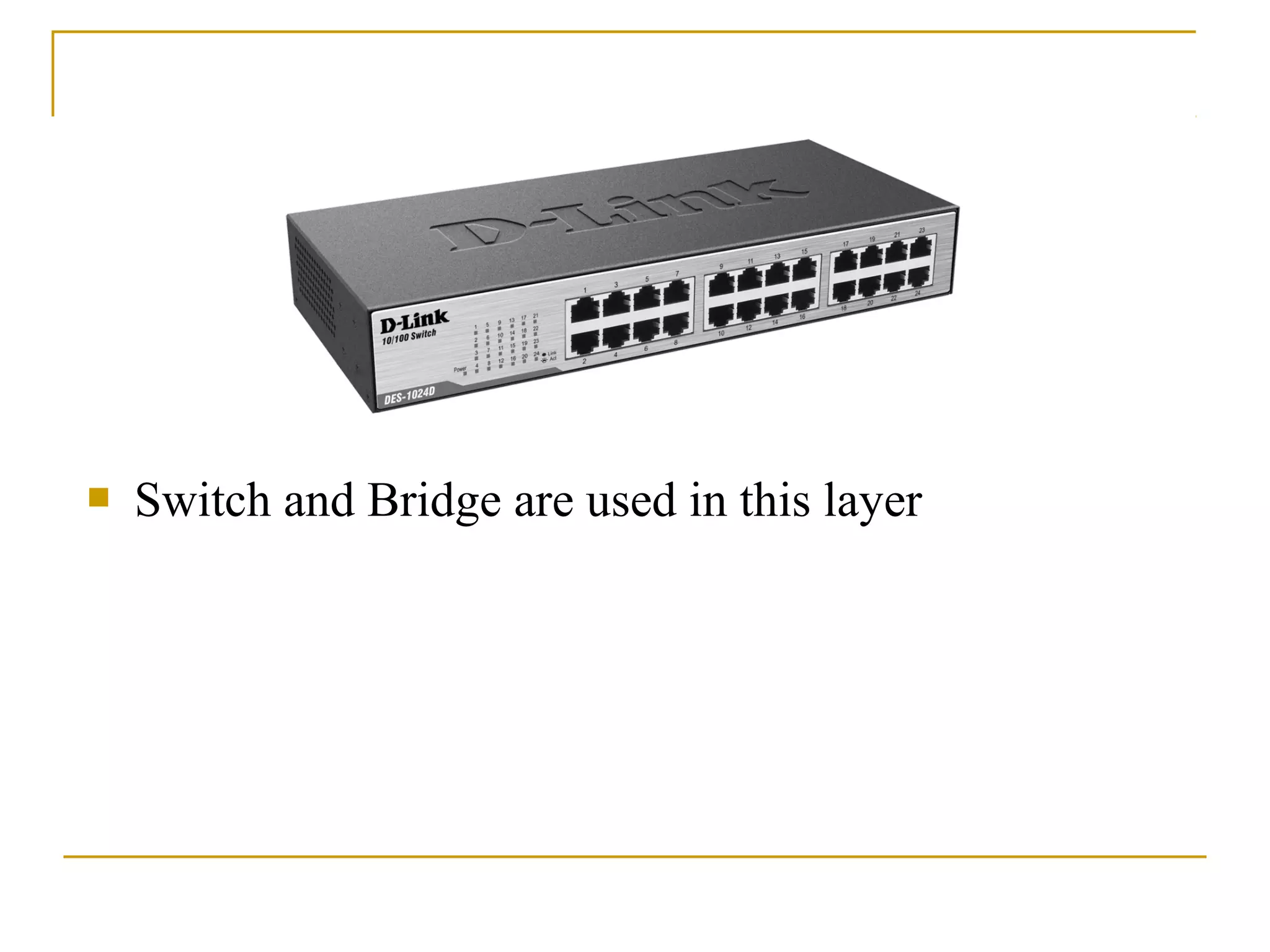 Tcpip Protocols With All Layer Description Ppt Computer Networking