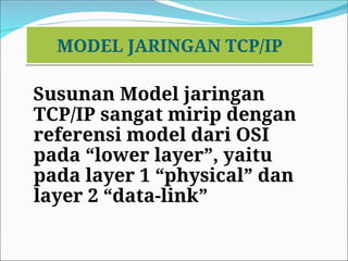 Pengenalan dan Pemahaman IP Address Jaringan Komputer | PPT