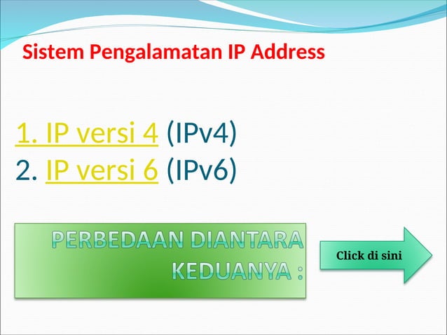 Pengenalan dan Pemahaman IP Address Jaringan Komputer | PPT