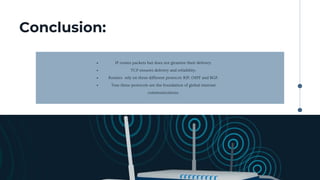 TCP/IP presentation SET2- Information Systems | PDF