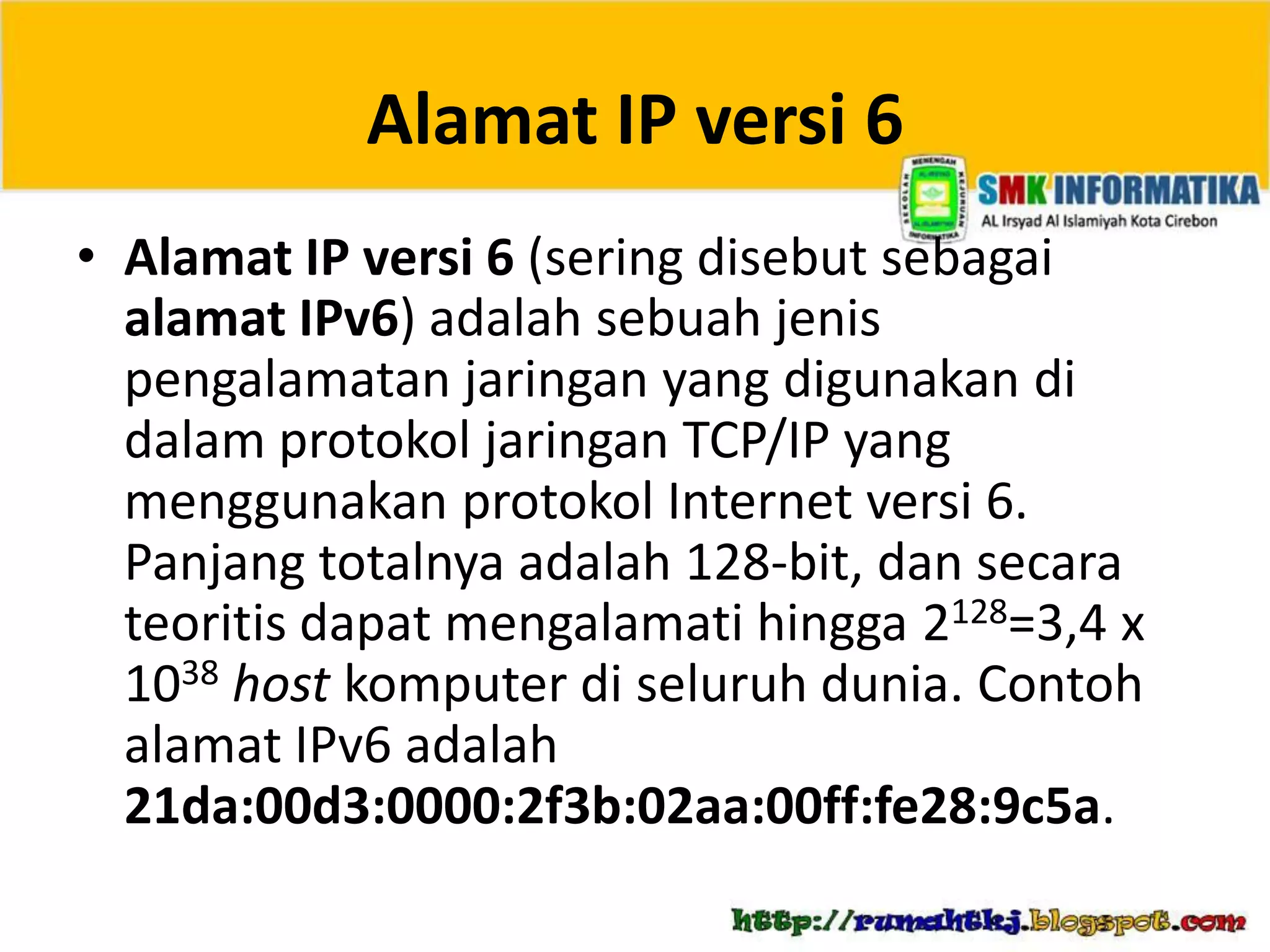 Tcpip ip address | PDF