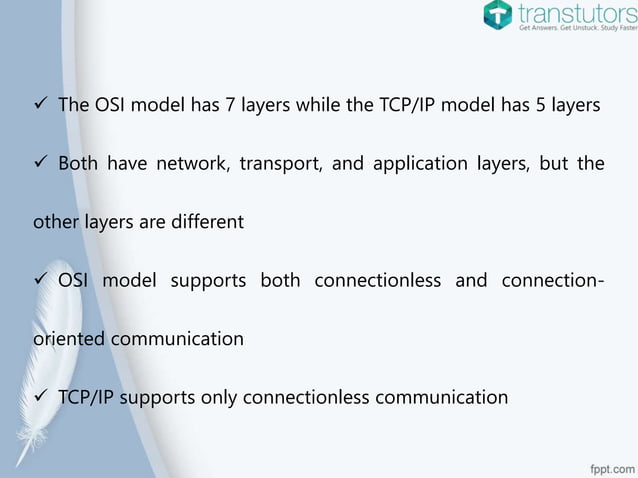 Tcp Ip Model Computer Science Pptx Computer Networking Computing 0270