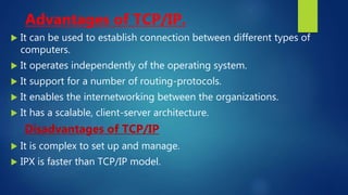 Tcp ip protocols | PPT