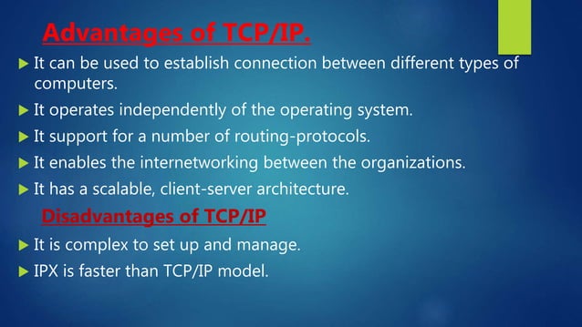 Tcp ip protocols | PPT