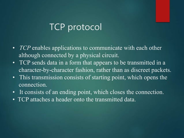 Tcpip Slidesppt