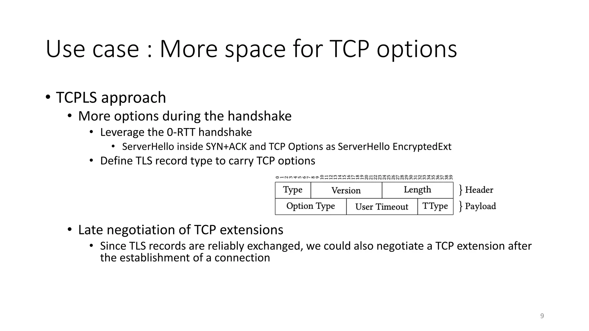TCPLS presentation @ietf 109 | PPT
