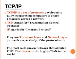 Tcp/ip model | PPTX