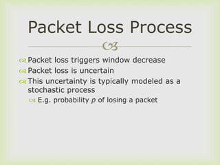 Tcp periodic modeling | PPT