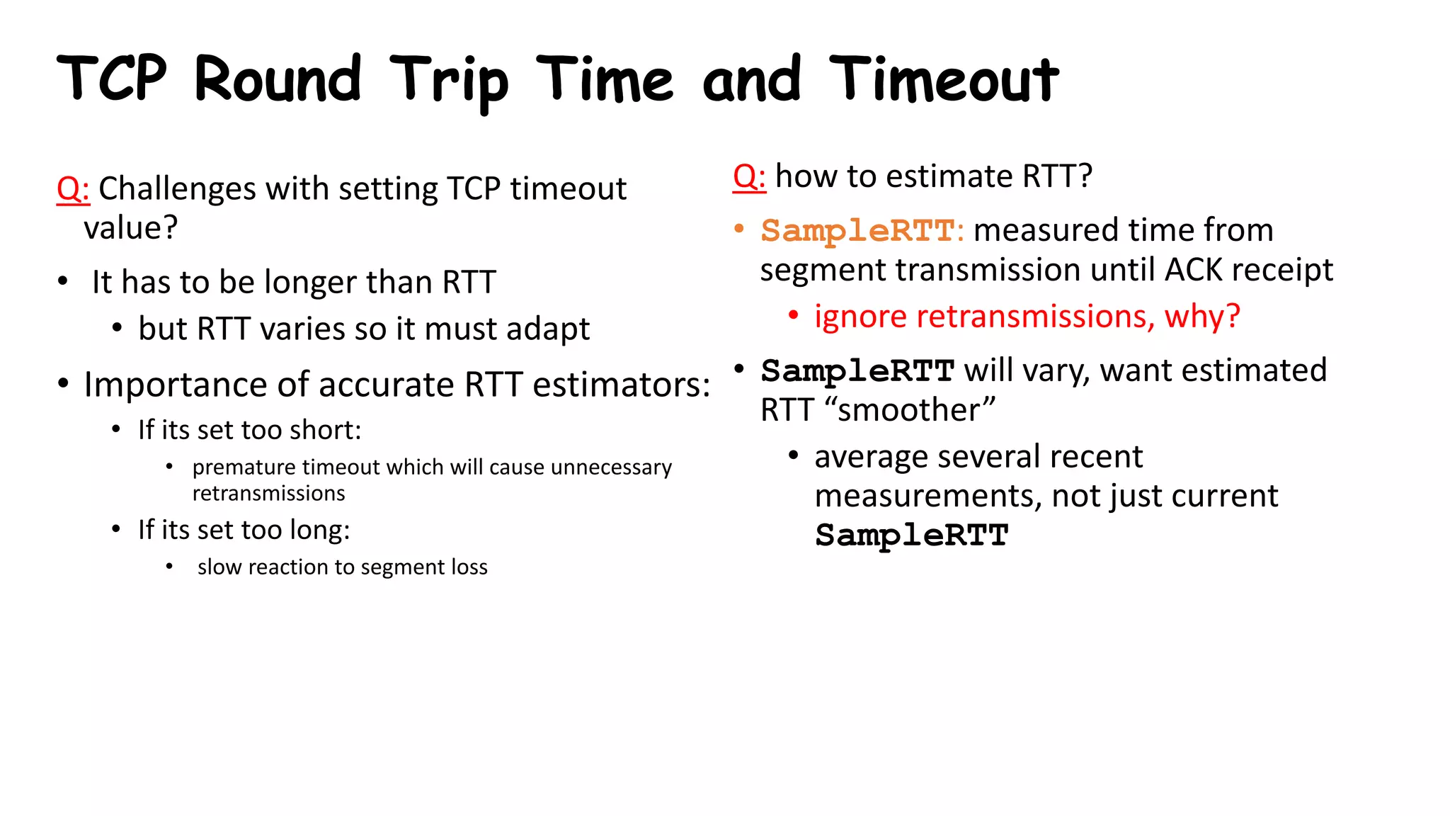 Tcp(no ip) review part1 | PPT