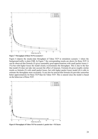 Tcp performance simulationsusingns2 | PDF