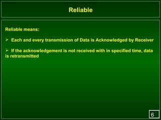 An overview of TCP (Transmission Control Protocol) | PPT