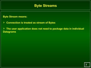 An overview of TCP (Transmission Control Protocol) | PPT
