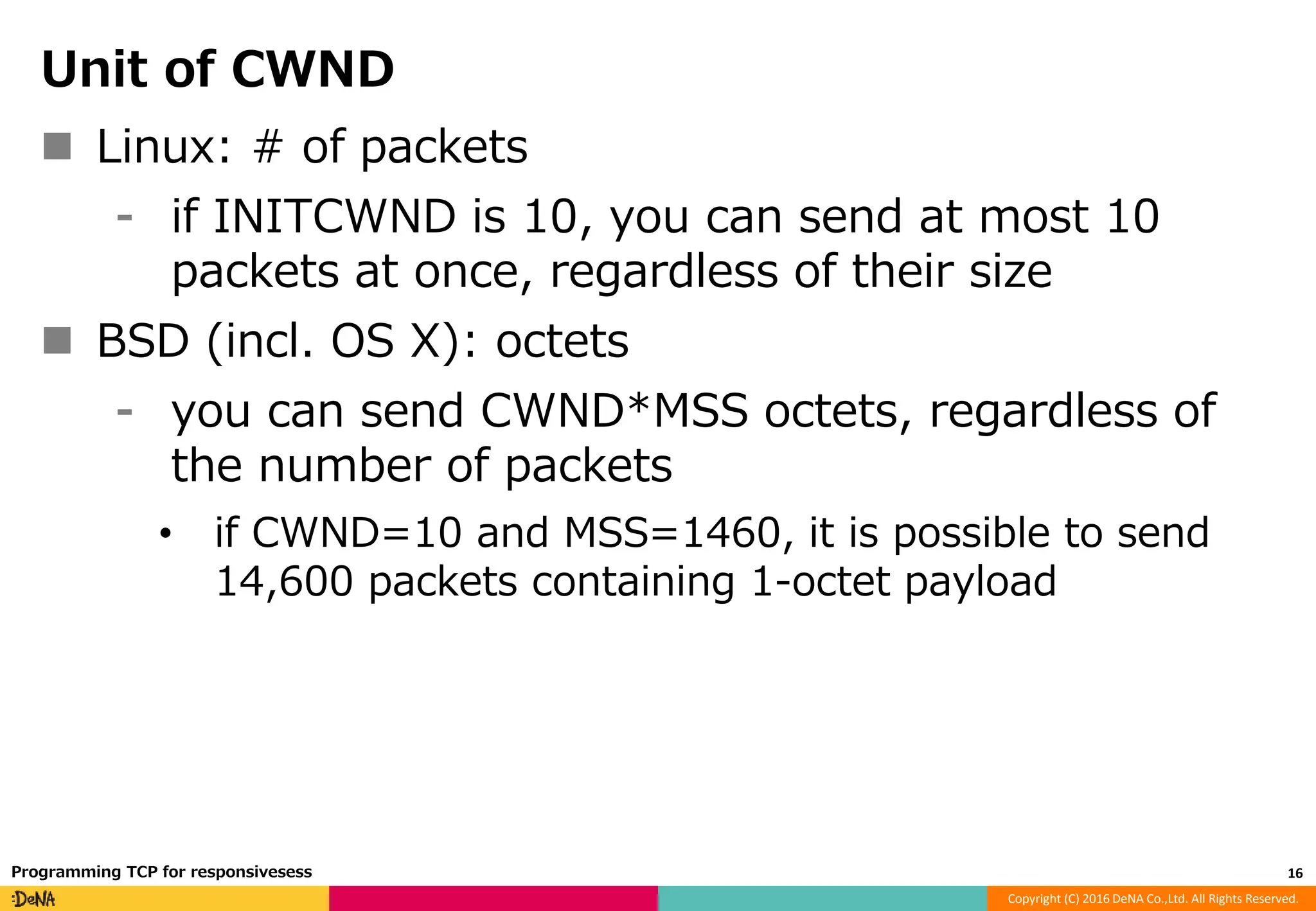 Programming TCP for responsiveness | PPTX