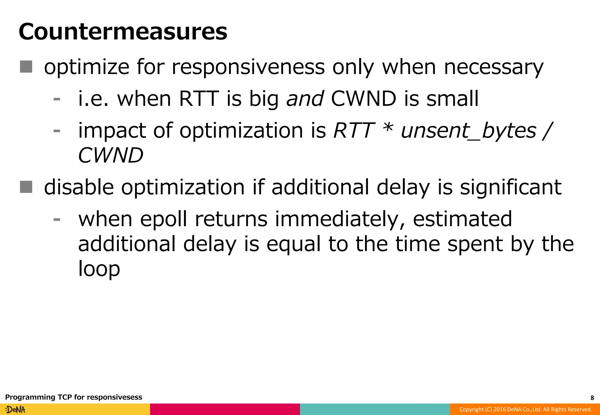 Programming TCP for responsiveness | PPTX
