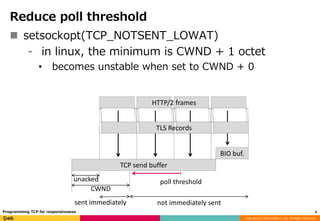 Programming TCP for responsiveness | PPTX