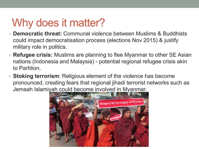 Rumours and Riots in Myanmar: Policy Approaches to Growing Social Polarisation | PPT