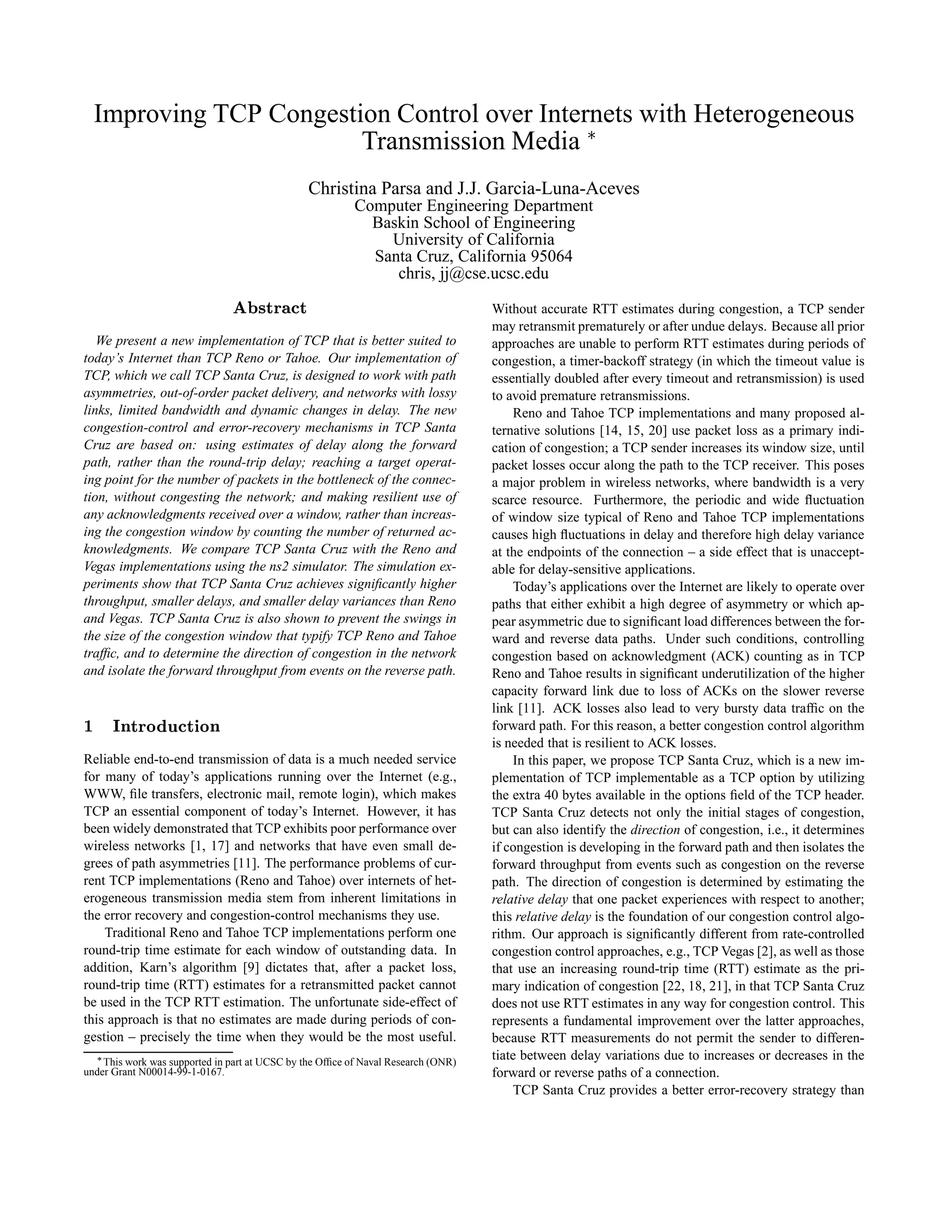 Tcp santa cruz | PDF