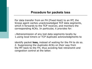 Tcp snoop protocols | PPTX