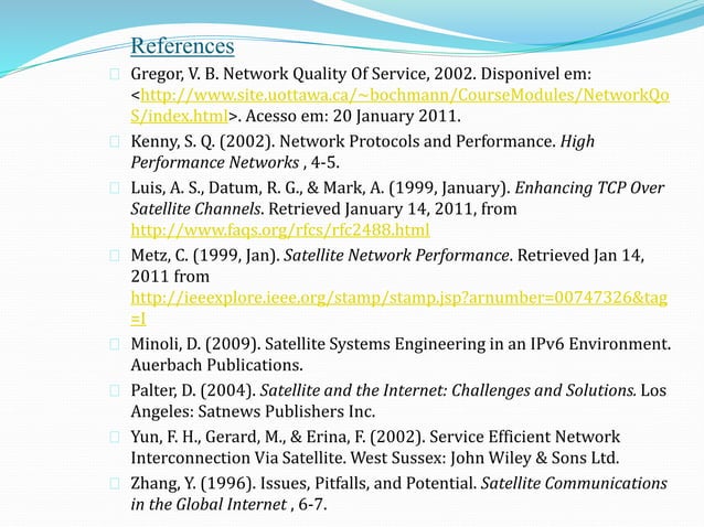 TCP Enhancements for Satellite Networks, Using TCP Spoofing | PPT