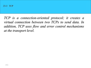 Tcp udp | PPTX | Computer Networking | Computing